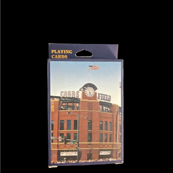 Rockies | Games | Coors Field Denver Colorado Playing Cards New | Poshmark